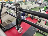 China M Shaped Cold Roll Forming Machine With 14 Forming Rows And Hydraulic Shears for sale