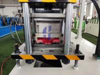 China M Shaped Cold Roll Forming Machine With 14 Forming Rows And Hydraulic Shears for sale