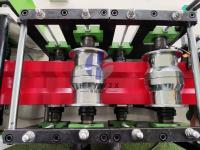 China M Shaped Cold Roll Forming Machine With 14 Forming Rows And Hydraulic Shears for sale