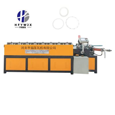 China Industrial Round Flange Forming Machine 1.5-3mm Carbon Steel 1.2in Quenched Chain Transmission for sale