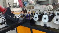 China 200-1600mm Adjustable Flange Forming Machine 80x80 Square Tube Frame 5 Row Linear Guide for sale