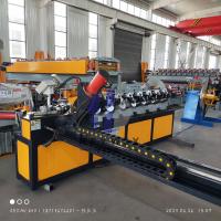 China 200-1600mm Adjustable Flange Forming Machine 80x80 Square Tube Frame 5 Row Linear Guide for sale