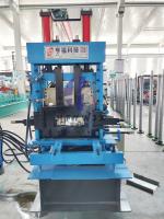 China High Precision CZ Purlin Roll Forming Machine With Hydraulic Cutting For Steel Profiling for sale