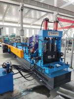 China 22KW CZ Steel Purlin Roll Forming Machine Compact Design By PLC Control for sale