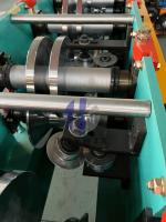 China Hydraulic Downspout Roll Forming Machine 16 Stations PLC Control 0.3-0.8mm for sale