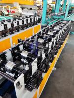 China Color Steel Fence Panel Roll Forming Machine With PLC Electronic Control System 12 Row Molding for sale