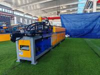 China Palisade Fence Roll Forming Machine 119mm  Width With 4kw Servo Gear Transmission for sale