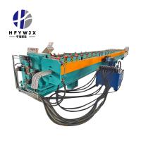 China Continuous Downpipe Roll Forming Machine 24 Roll Sets Delta PLC Control for sale