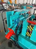 China Heavy Duty Precision Downpipe Roll Forming Machine with PLC Control 24 Forming Rollers and Customizable Sizes for sale