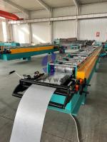 China Automatic Hydraulic Downspout Pipe Forming Machine16 Forming Stations For Rainwater Pipe for sale