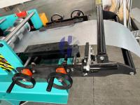China Full Automatic PLC Control Metal Downpipe Forming Machine 24 Rollers 10500mm Custom Profiles for sale