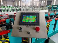 China Hydraulic 16 Stations Gutter Downspout Machine 5.5kw For Precision Gutter Production for sale