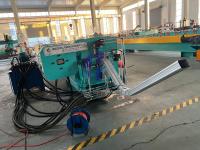 China High Speed PLC Rain Gutter Roll Forming Machine With Heavy Duty Welded Frame for sale