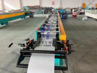 China High Speed PLC Rain Gutter Roll Forming Machine With Heavy Duty Welded Frame for sale
