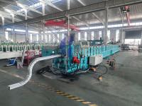 China Hydraulic 16 Stations Gutter Downspout Machine 5.5kw For Precision Gutter Production for sale