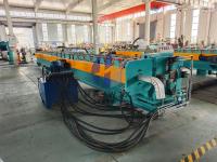 China Automatic Gutter Downspout Machine 24 Roll Stations 400H Steel Frame PLC Control for sale