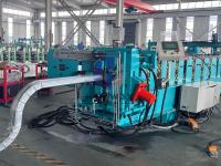 China Hydraulic Pressure Gutter Downspout Machine  For Customized Roof Drainage Solutions for sale