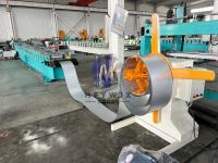 China Automatic Downspout Roll Forming Machine For Square & Round Rainwater Pipes for sale