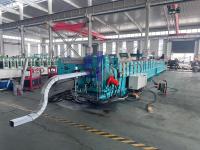China Full Automatic Downpipe Roll Forming Machine with PLC Control 24 Main Rolls and 10-20m/Min for Galvanized & PPGI Steel for sale