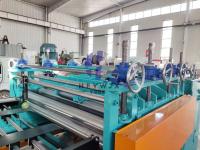 China Industrial 1300mm Stainless Steel Leveling Machine 7.5KW Motor PLC Touch Screen for sale