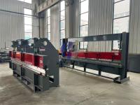 China Automatic Hydraulic Bending Machine with PLC Control for ±0.01mm Precision and Heavy-Duty Construction for sale
