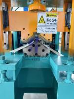 China 460 Ridge Tile Roll Forming Machine PLC Control Square Ridge Cap 4-6m/min for sale