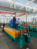 China 460 Ridge Cap Roll Forming Machine High Speed Durable PLC Control Metal Roofing Ridge Tile Machine for sale