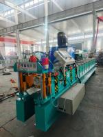 China 460 Ridge Cap Roll Forming Machine High Speed Durable PLC Control Metal Roofing Ridge Tile Machine for sale