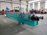 China 460 Ridge Tile Roll Forming Machine 16-Station PLC Control 4kW Motor for sale