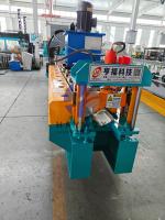 China PLC Controlled 16-Row Ridge Cap Forming Machine 460mm Metal Roof Tile Roll Former with Chain Drive for sale