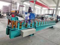 China PLC Control 16 Row Molding 460 Ridge Ridge Forming Machine With Servo Driven Cutting for sale