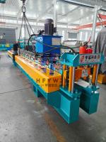 China PLC Controlled 16-Row Ridge Cap Forming Machine 460mm Metal Roof Tile Roll Former with Chain Drive for sale