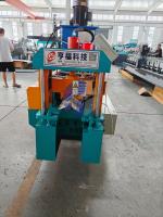 China PLC Control 16 Row Molding 460 Ridge Ridge Forming Machine With Servo Driven Cutting for sale