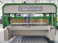 China 0.3-0.8mm Thickness C8 Roof Roll Forming Machine PLC Control System for sale