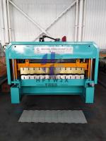 China C8 Trapezoidal Roll Forming Machine 0.3-0.8mm Thickness 35m/min PLC Control Metal Sheet Equipment for sale