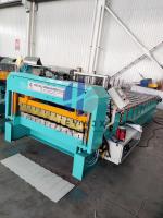 China High Speed 35m/Min C8 Roll Forming Machine PLC Control System For 0.3-0.8mm Trapezoidal Sheets for sale