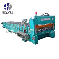 China High Precision Trapezoidal Roll Forming Machine 1000mm Stable Durable Structure For Metal Roofing Sheet Production for sale