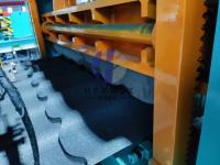 China 1100 Glazed Tile Roof Sheet Roll Forming Machine 16 Stands Hydraulic Cutting for sale