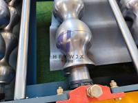 China Customized 1100 Model Glazed Roof Tile Production Machines With Chain Drive for sale