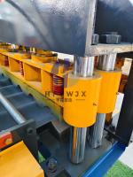 China 1100mm Glazed Tile Roll Forming Machine 16 Stands Hydraulic Cutting 11kw Servo Motor for sale