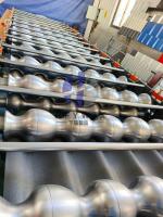 China 1100 Roof Deck Glazed Sheet Roll Forming Machine 16 Stands 4-5 Mmin for Roofing Panel Production for sale