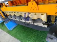 China PLC Control  1100 Glazed Tile Roll Forming Machine 16 Stands for Roof Tile Production for sale