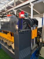 China 1100 Glazed Tile Roll Forming Machine 16 Stations PLC Control 11kw Servo Motor Roof Making for sale