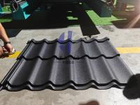 China 1100mm Glazed Tile Roll Forming Machine 16 Stations PLC Control Roofing Sheet Former for sale
