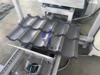 China 1110 Glazed Tile Production Line 16 Roll Forming Stations 11kw Servo Motor PLC Control for sale