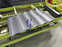 China 1110 Glazed Tile Roll Forming Machine 0.3-0.5mm Steel Precision Cutting for sale