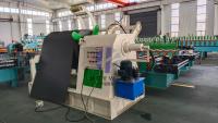 China 1110 Glazed Tile Roll Forming Machine 0.3-0.5mm Steel Precision Cutting for sale
