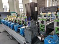 China 1110 Glazed Roof Tile Forming Machine 11kW Servo Motor 4-12 M/Min Speed 16-21 Roll Stations for sale