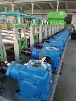 China PLC Control Intelligent 1110 Glazed Roof Tile Roll Forming Machine 16 Roll Forming Stations for sale