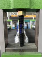 China 1110 Glazed Roof Tile Roll Forming Machine 0.3-0.5mm Burr Free Electric Shearing for sale